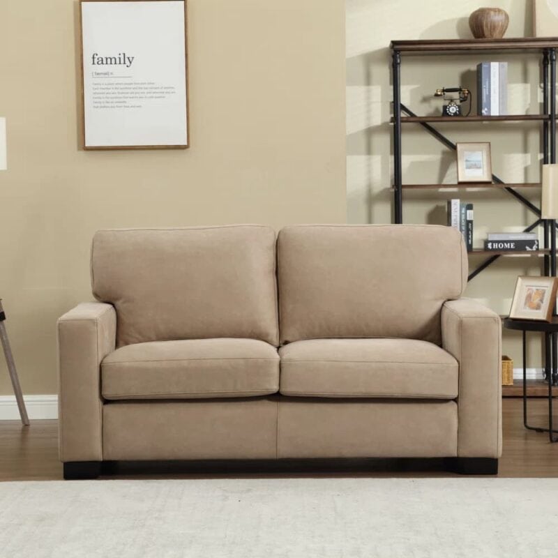 Premium Beige Microfiber Sofa Set | 2 & 3-Seater Modern Comfort for ...